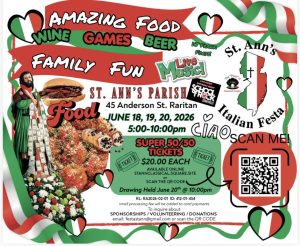 St. Ann’s Italian Festa 2026 in Raritan, NJ | NJ Carnivals